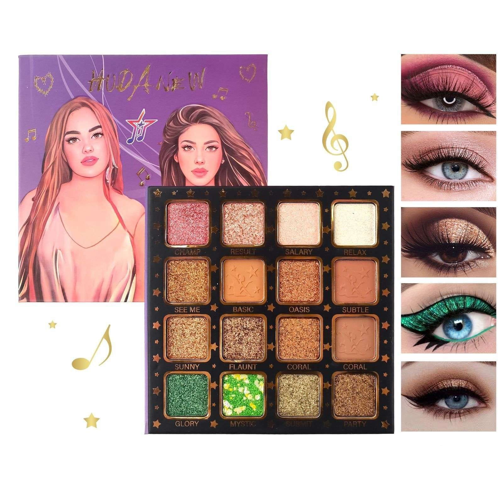 Paleta de Sombra TQG – yovi cosmeticos por mayor